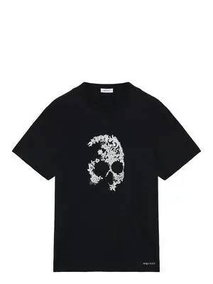 ALEXANDER MCQUEEN Lace Skull T-shirt