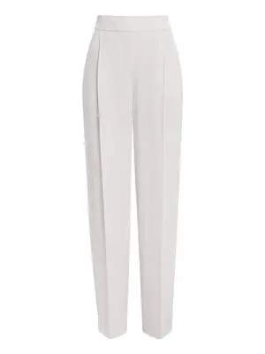 Agnona Pleated Tailored Trousers - Grey