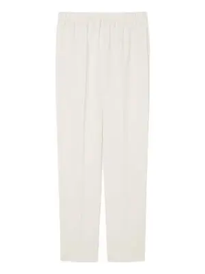 Marina Rinaldi Cady Tailored Trousers - White