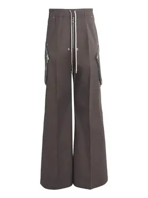 Rick Owens Heizer Belas Cargo Trousers - Brown