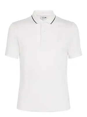 Lacoste Tennis Heritage Ultra-dry Stretch Polo Shirt - White