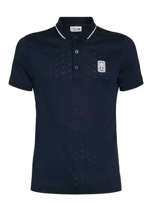 Lacoste Tennis Heritage Ultra-dry Stretch Polo Shirt - Navy