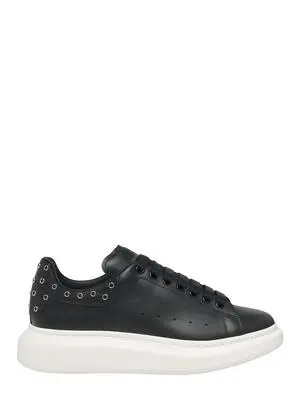 Alexander McQueen Leather Oversized Sneakers - Black