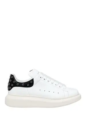 Alexander McQueen Leather Oversized Sneakers - White