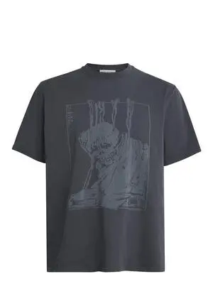 Our Legacy Cotton Box Graphic T-shirt - Black