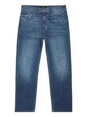 7 For All Mankind Modern Straight Leg Jeans - Blue