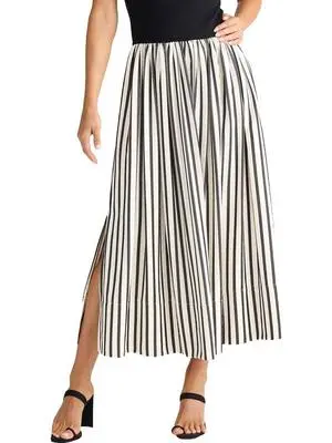 BRAVE+TRUE Daphne Sleeveless Maxi Dress - Black Stripe