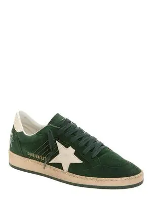 GOLDEN GOOSE Ball Star Sneakers - Dark Green/cream
