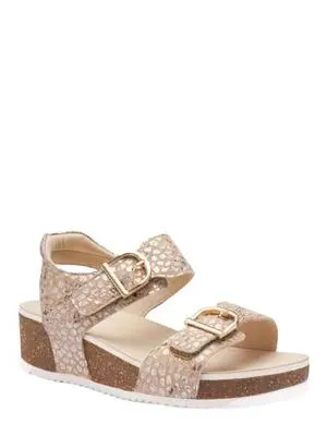 ARA Nova Platform Wedge Sandal - Camel