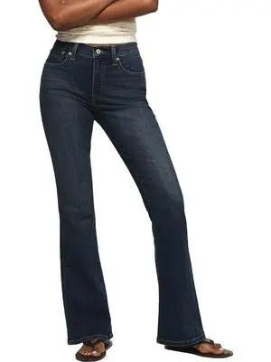 Lucky Brand Stevie Flare Stretch Denim Jeans - New Heights Wash