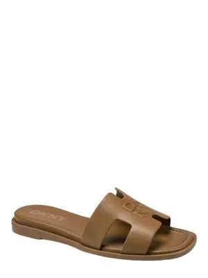 Dkny Columba Slide Sandal Amber