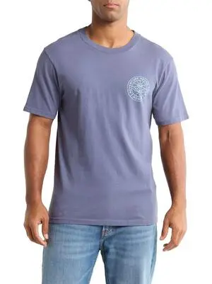 ROARK Division Cotton Graphic T-shirt - Neptune