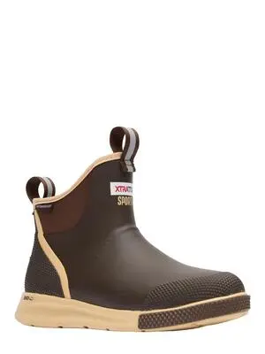 XTRATUF Waterproof Ankle Deck Boots - Brown