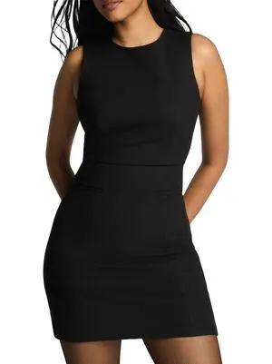Spanx Sleeveless Sheath Minidress - Classic Black