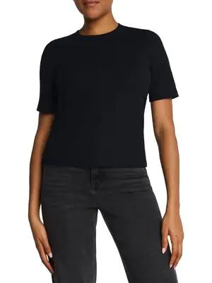 Spanx Crewneck Tee - Classic Black