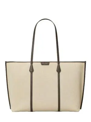 Tory Burch Perry Canvas Tote - Natural