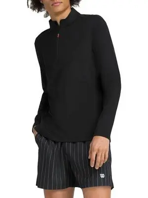 Wilson Elevate Performance Half Zip Pullover - Black