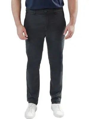 BRISK Ultraflex Slim Fit Chino - Dark Grey