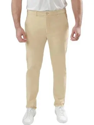 BRISK Ultraflex Slim Fit Chino - Khaki