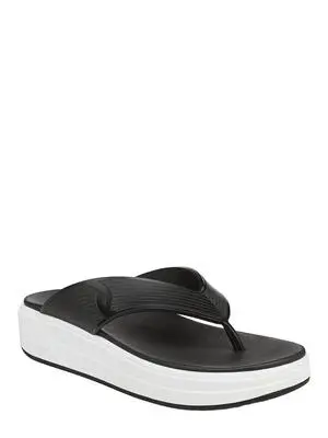 RYKA Viv Platform Thong Sandal - Black