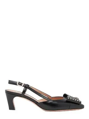 Bally B-bow Slingback Pumps - Black