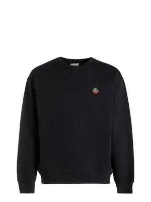 Bally Crewneck Sweatshirt With Crest Logo - Blue