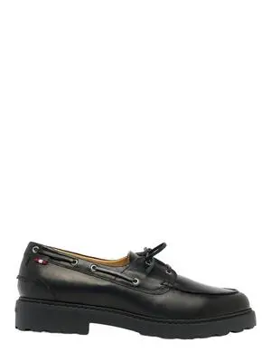 Bally Gusto Derby In Leather - Black