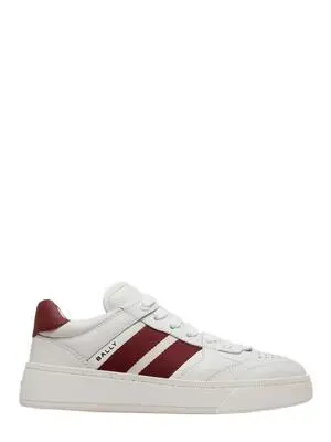 Bally Calf Leather Raise Sneakers - White