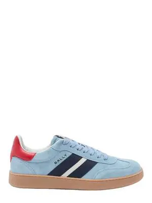 BALLY Calf Suede Retro Crest Sneakers