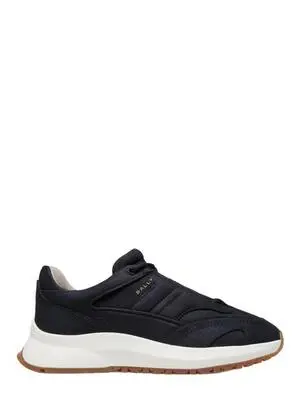 Bally Outline Nubuck Leather Sneaker - Blue
