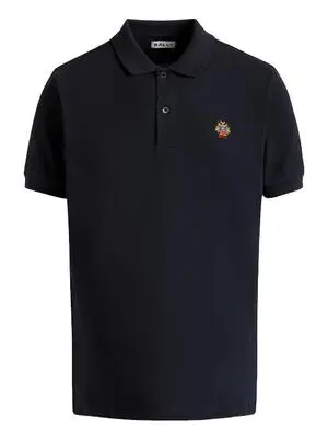 Bally Polo Shirt In Cotton - Blue