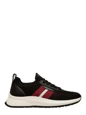 Bally Outline Knit Sneakers - Black