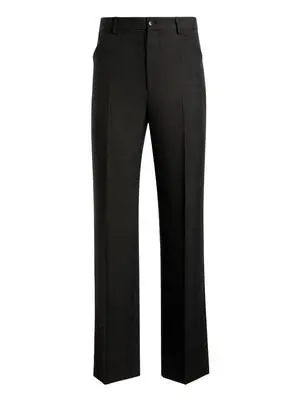 Bally Tailored Wool Blend Pants - Gray