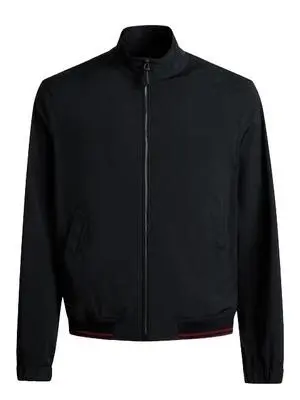 Bally Blouson In Water-resistant Fabric - Blue