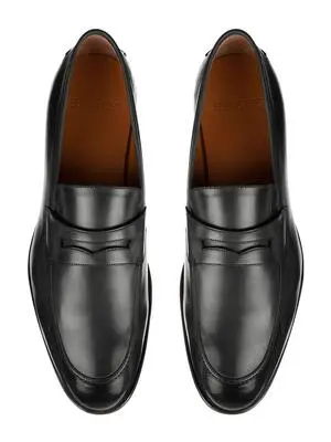 Bally Webb Calf Leather Penny Loafer - Black