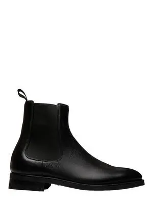 Bally Scribe Un Leather Bootie - Black