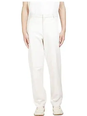 Bally Leather Trousers - White