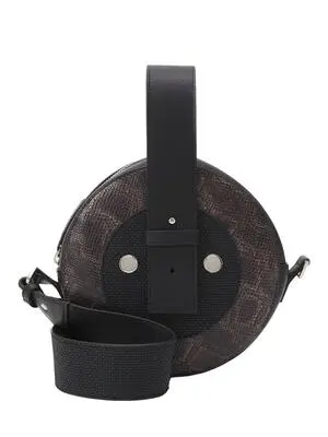 DOIZPE Cactus Vegan Leather Crossbody Bag - Black