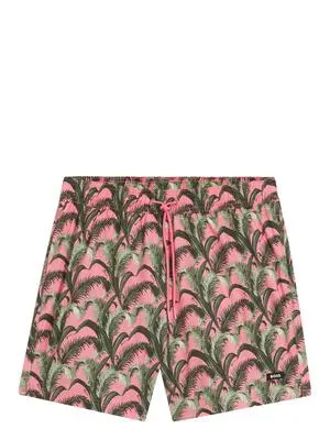 BOSS Printed Swim Shorts - Light Pink