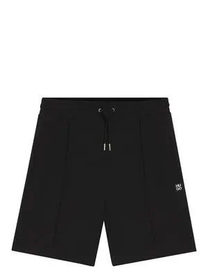 Hugo Shorts With Logo Detail - Black