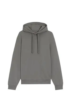 Hugo Cotton Terry Hoodie - Dark Grey