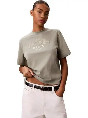 Calvin Klein Boxy T-shirt - Shadow