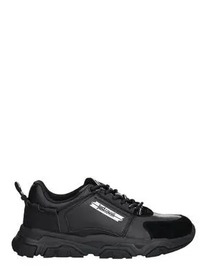 Just Cavalli Panelled Chunky Sole Sneakers - Black
