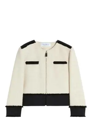 Max Mara Basketweave Jacket - Beige