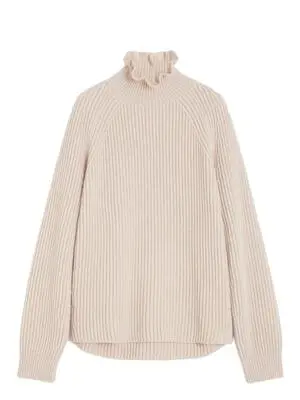 Max Mara Cotton Cordonnet Oversized Jumper - Sand