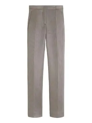 MAX MARA Slim-Fit Jersey Mesh Trousers