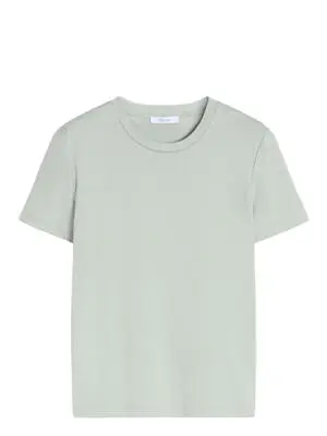 Max Mara Cotton T-shirt - Pastel Green