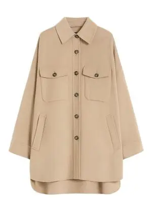 Max Mara Oversized Wool-blend Coat - Camel