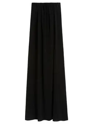 Max Mara Cady Bustier Maxi Dress - Black