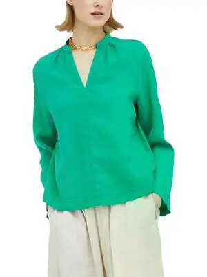 Marc O'polo V-neck Blouse - Green